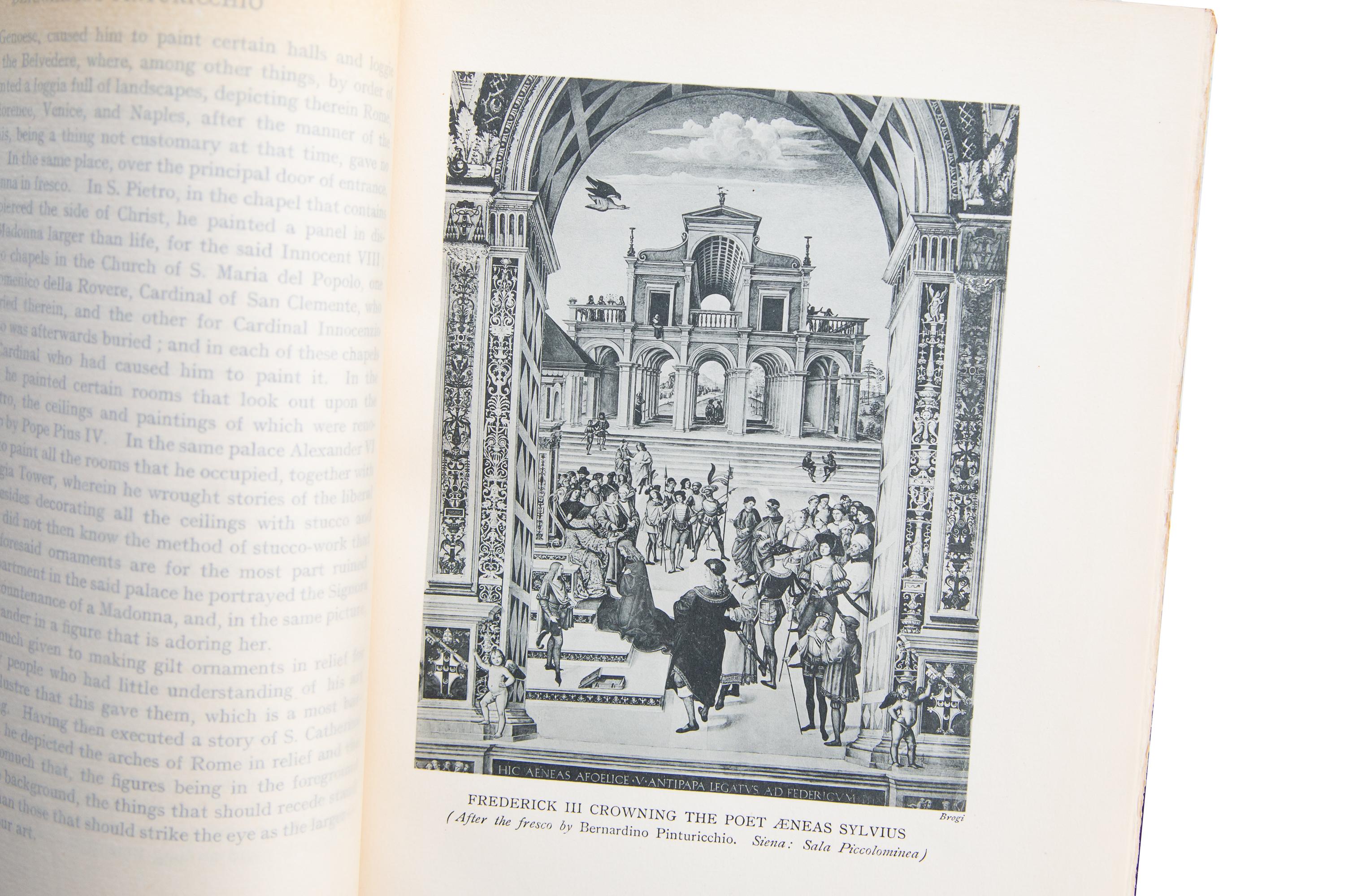 10 Volumes, Giorgio Vasari, Lives of the Most Eminent Artists at 1stDibs