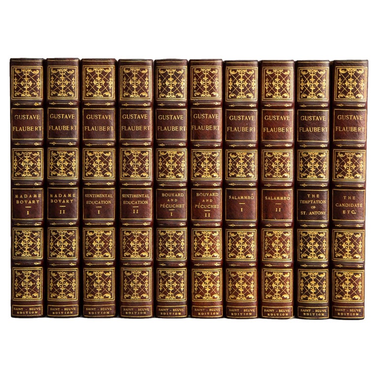 10 Volumes, Gustave Flaubert, The Complete Works of Gustave Flaubert at ...