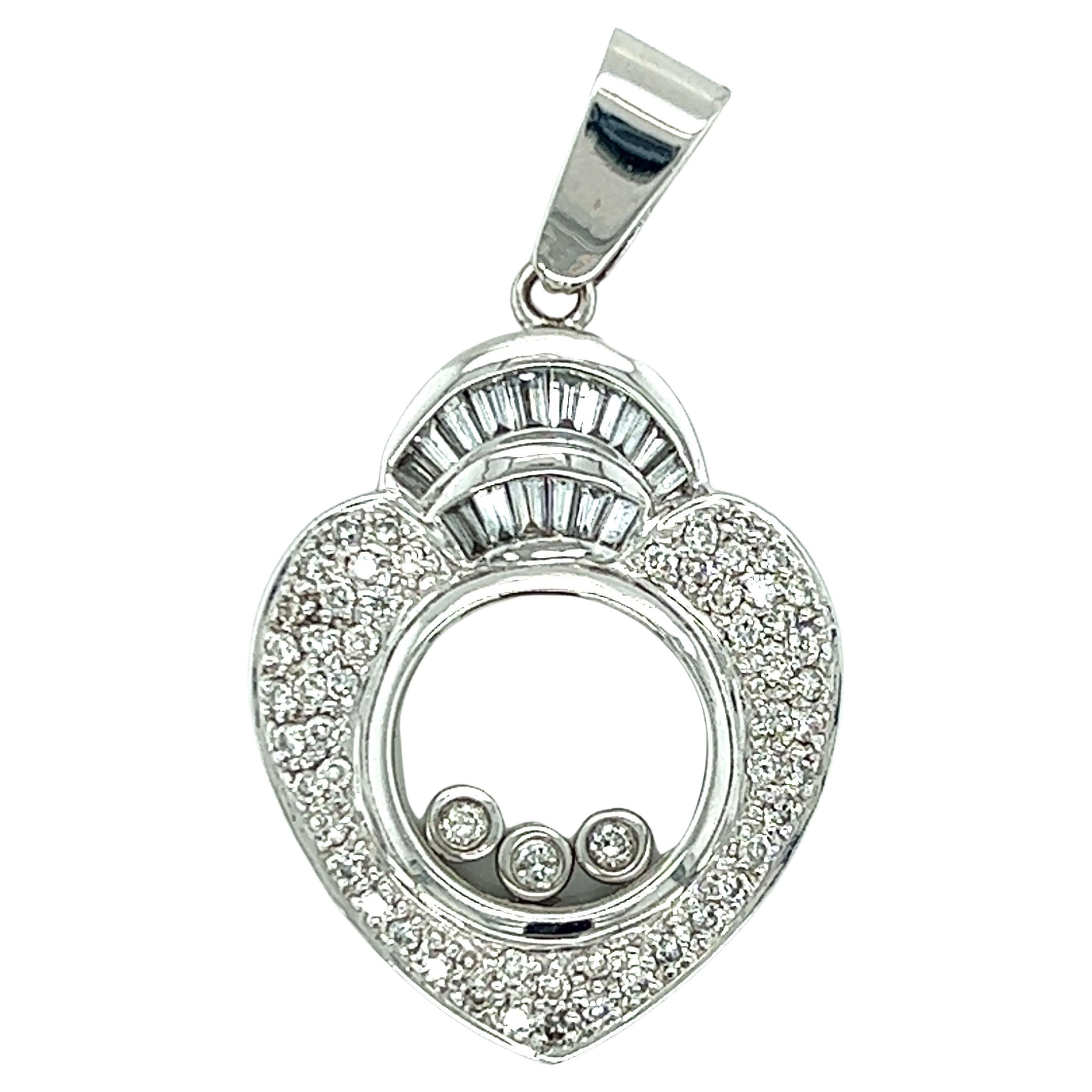 Pendants With Floating Diamonds - 140 For Sale on 1stDibs