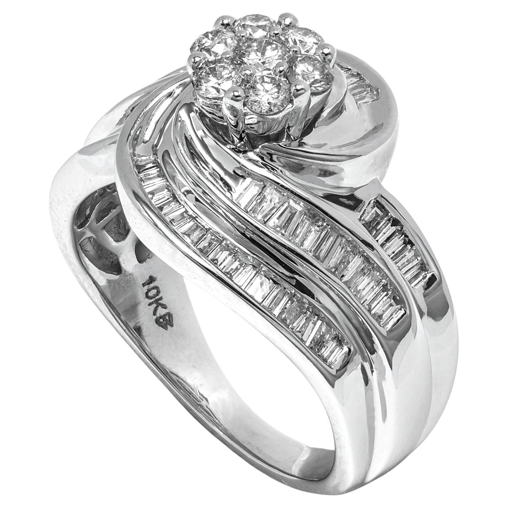 3.00 ct Natural White Diamonds Ring For Sale at 1stDibs