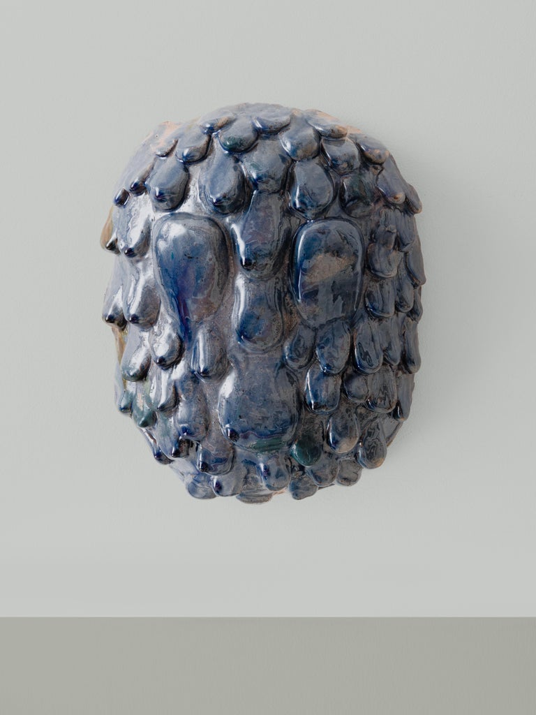 100 FEARS, Seminara Ceramic Mask For Sale at 1stDibs