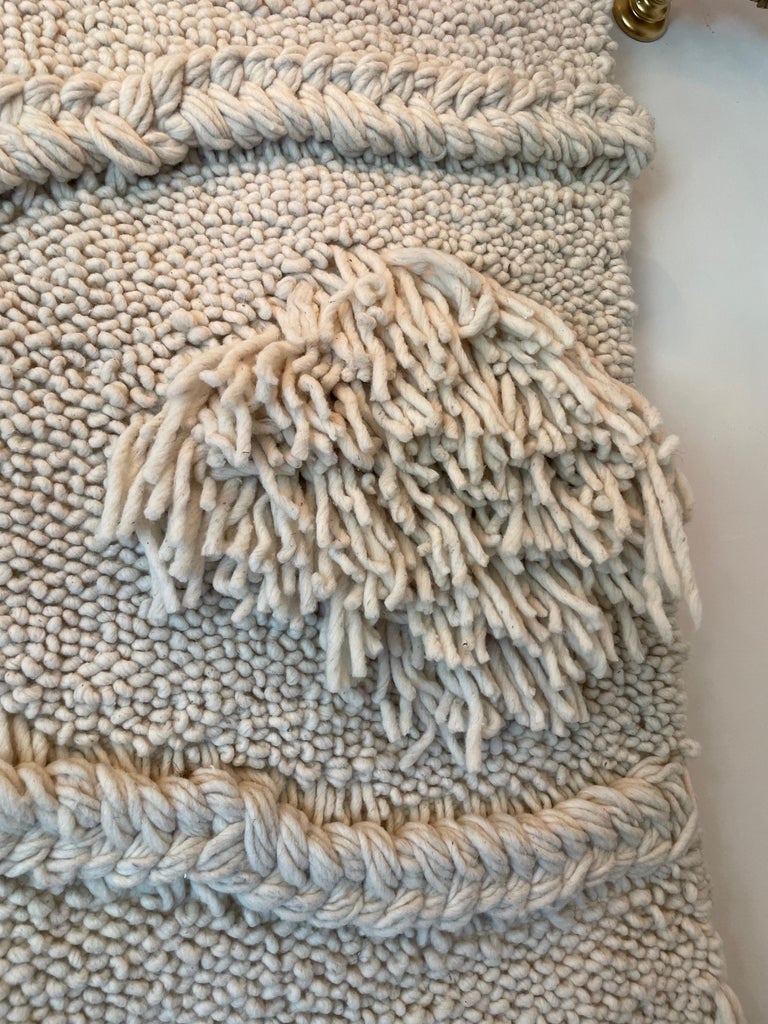100% Natural Handwoven Wool Tapestry/ Wall Art For Sale at 1stDibs