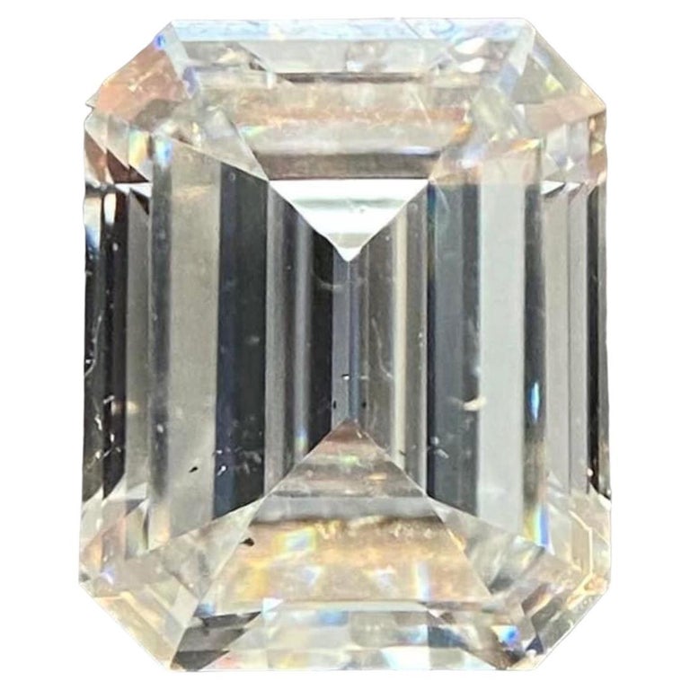 1.01 Carat Emerald Cut GIA Certified G Color SI1 Clarity Diamond For Sale at 1stDibs