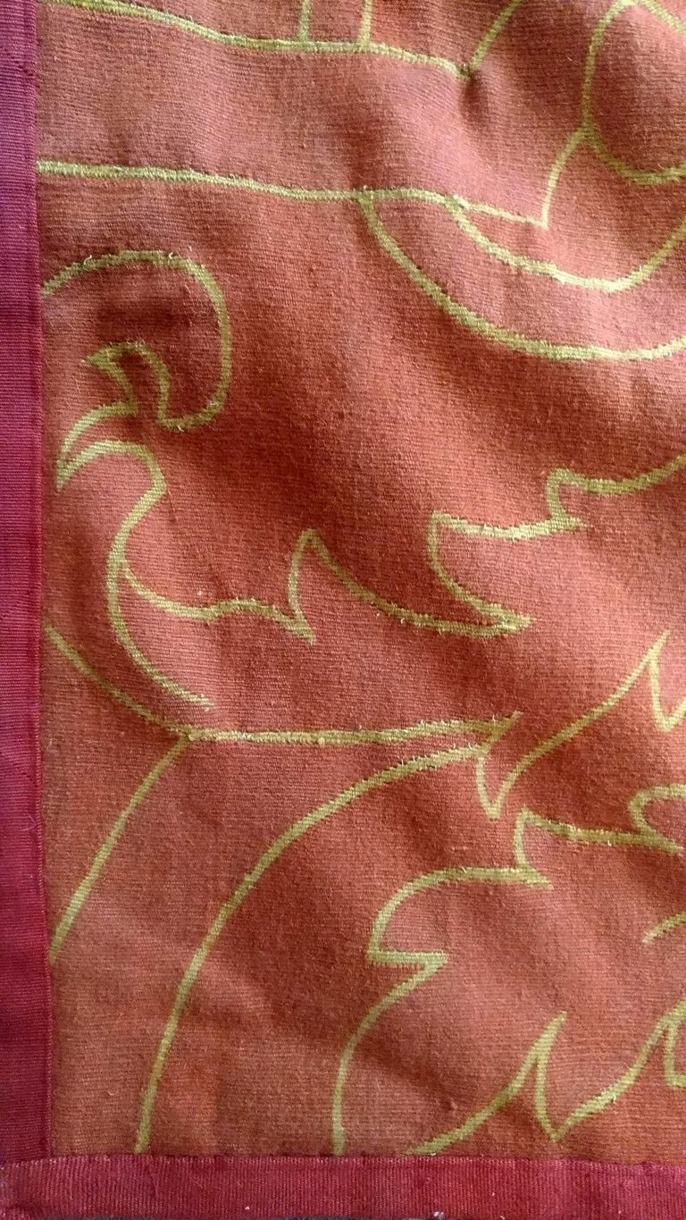 1010 - Beautiful Mid-20th Century Aubusson French Rug For Sale at 1stDibs