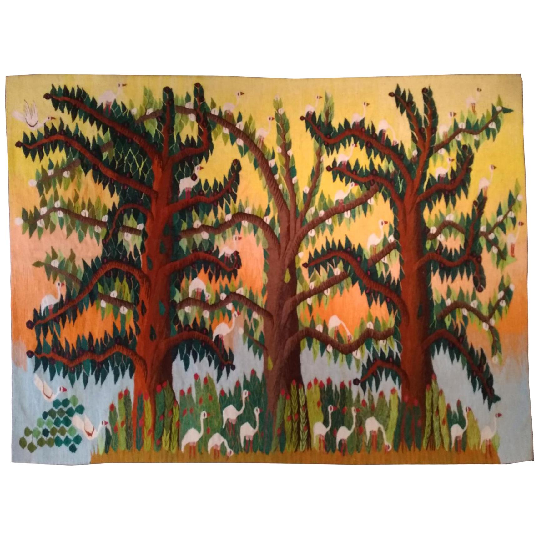 African Tapestries - 110 For Sale at 1stDibs | vintage african tapestry ...