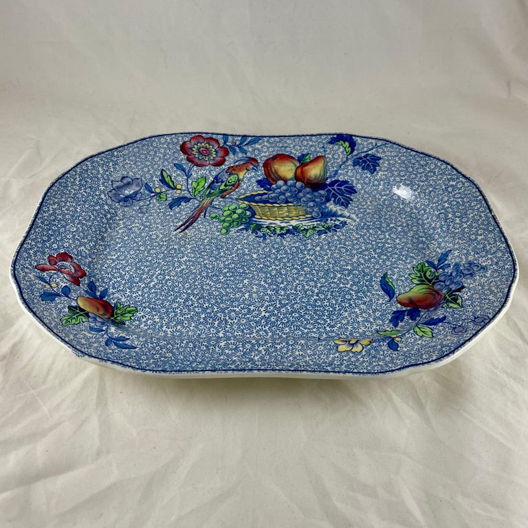1920s Copeland Spode George III Pattern Platter for Harrods of London ...