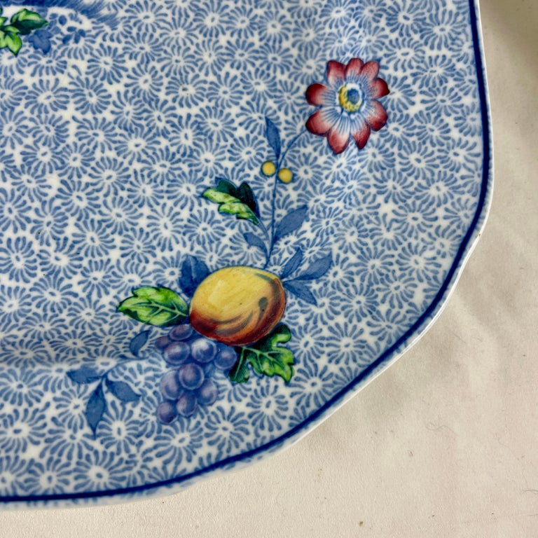1920s Copeland Spode George III Pattern Platters for Harrods of London ...