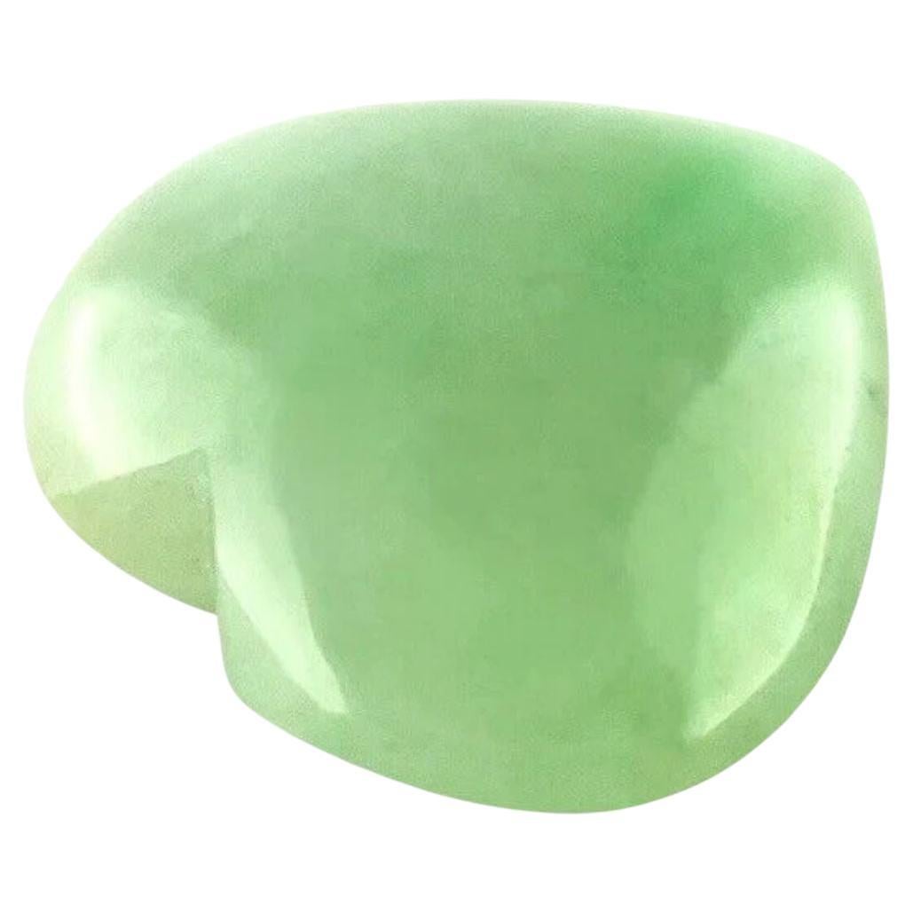 7.30ct Rare Jadeite Jade IGI Certified ‘A’ Grade Green Oval Cabochon ...