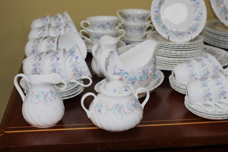 104 Piece Wedgwood Angela Pattern Dinner Service at 1stDibs | wedgwood ...