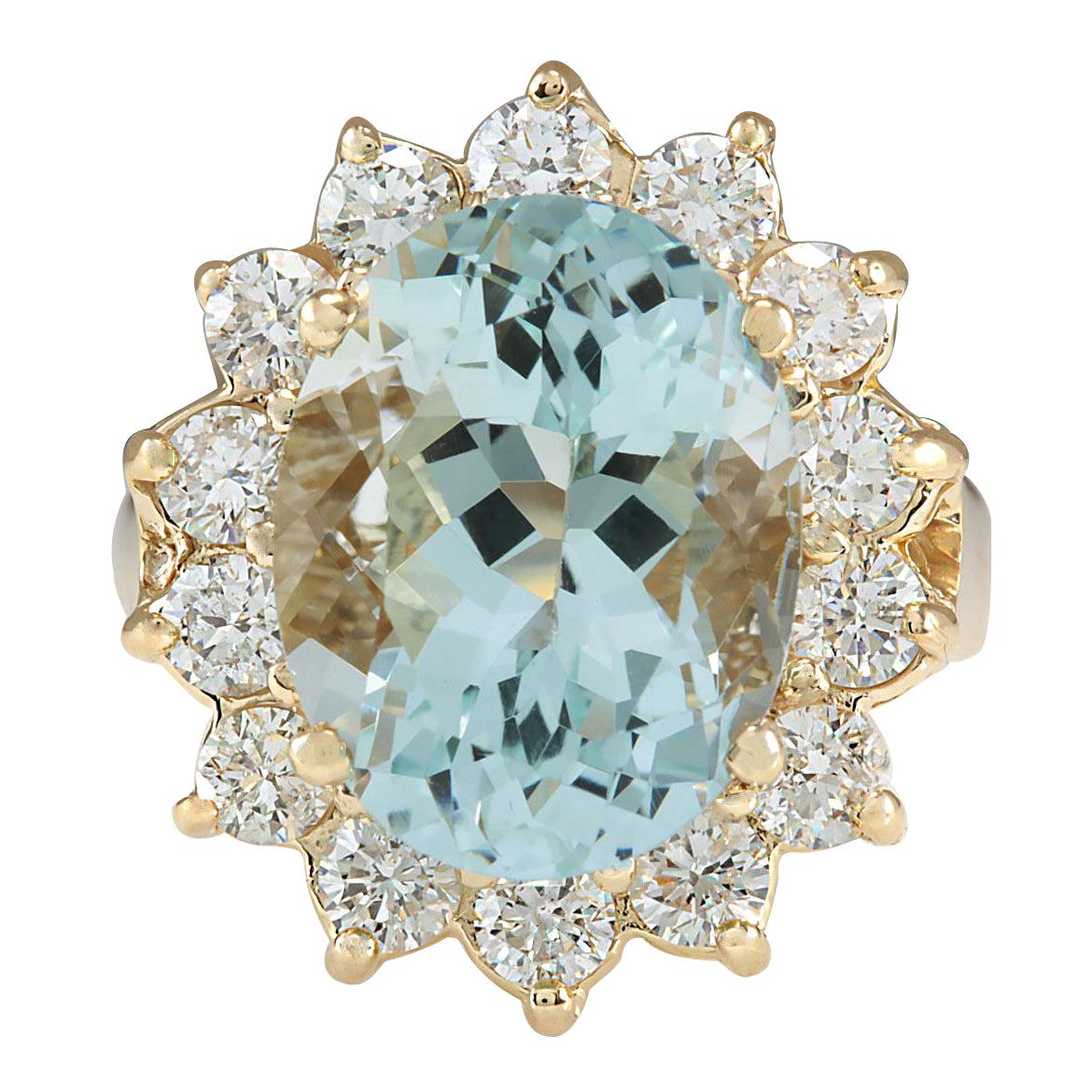 10.48 Carat Natural Sugarloaf Sapphire and Diamond White Gold Ring For ...