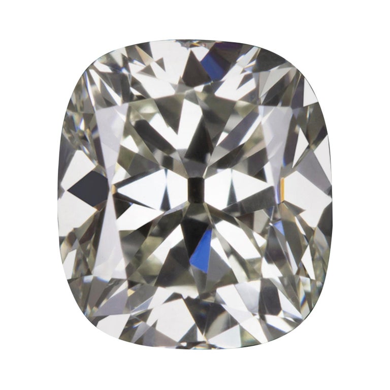 1.05 Carat Cushion K Color Vs2 Clarity Old Mine Cut Loose Diamond For ...