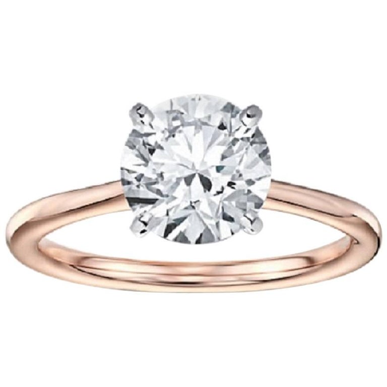 1.05 Carat Round Brilliant Cut Tiffany and Co. Solitaire Engagement Ring For Sale at 1stDibs