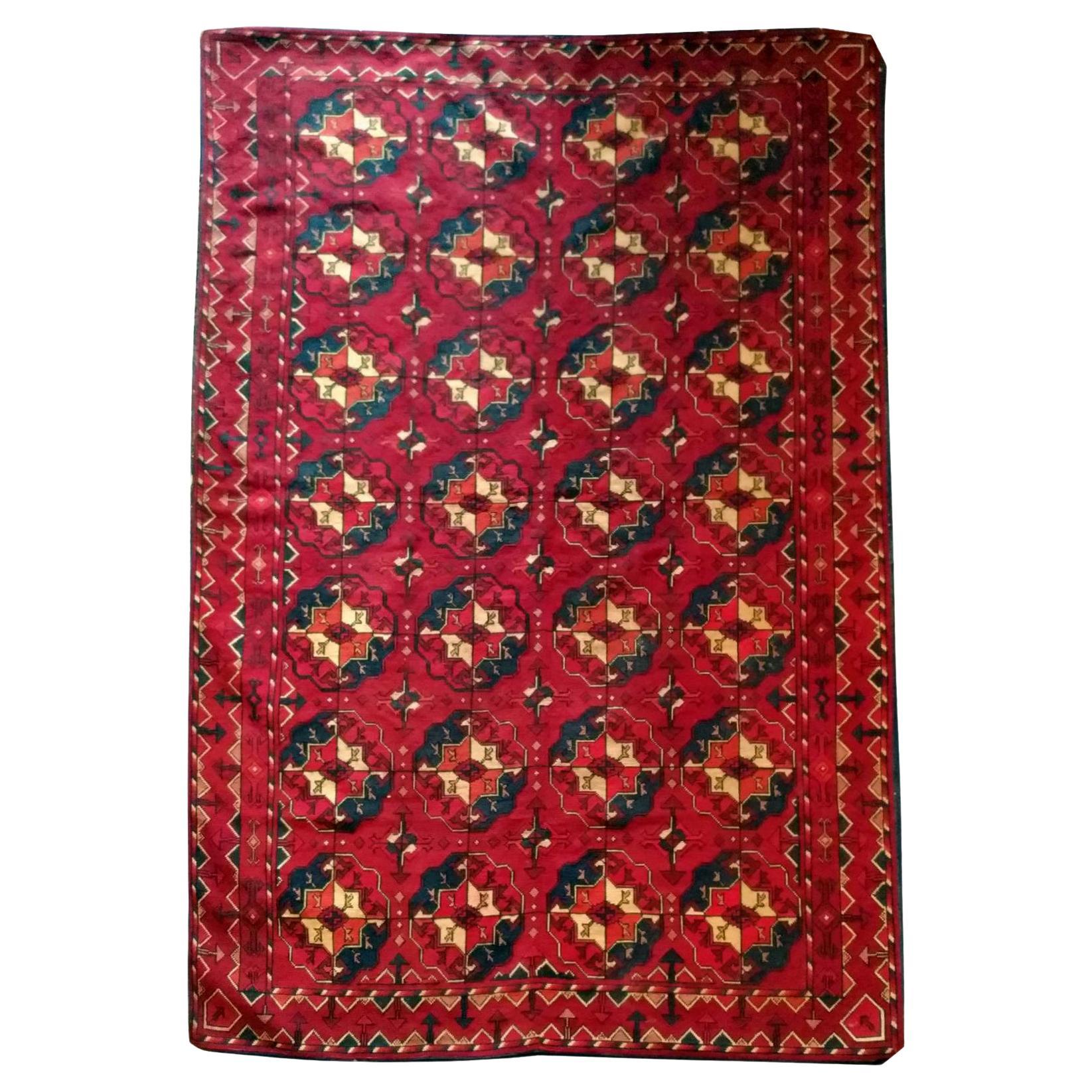 1055, Needlepoint Rug Drawing Boukara For Sale at 1stDibs