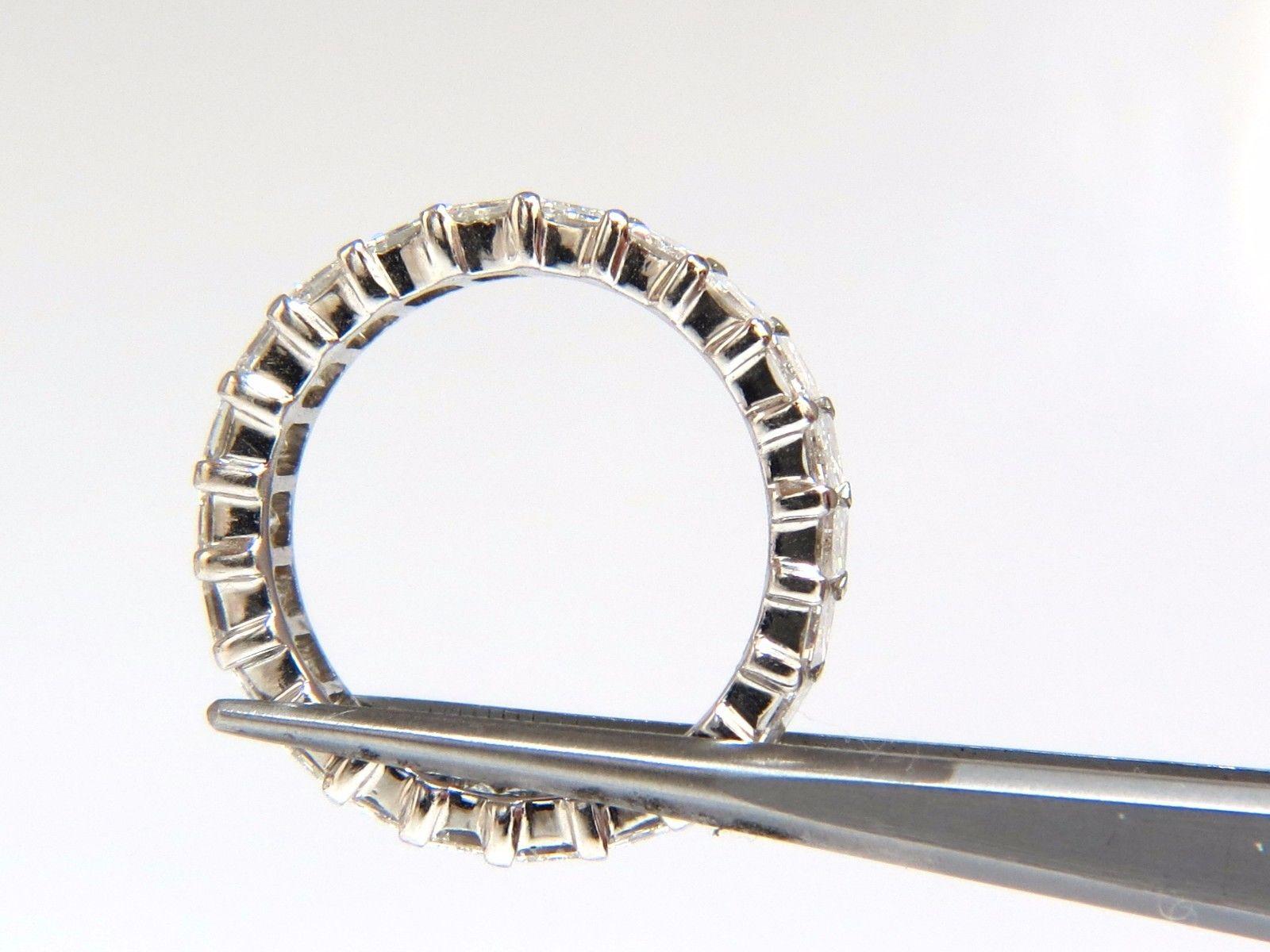 10.63 Carat Three Stackable Diamond Bands Platinum and 14 Karat at ...