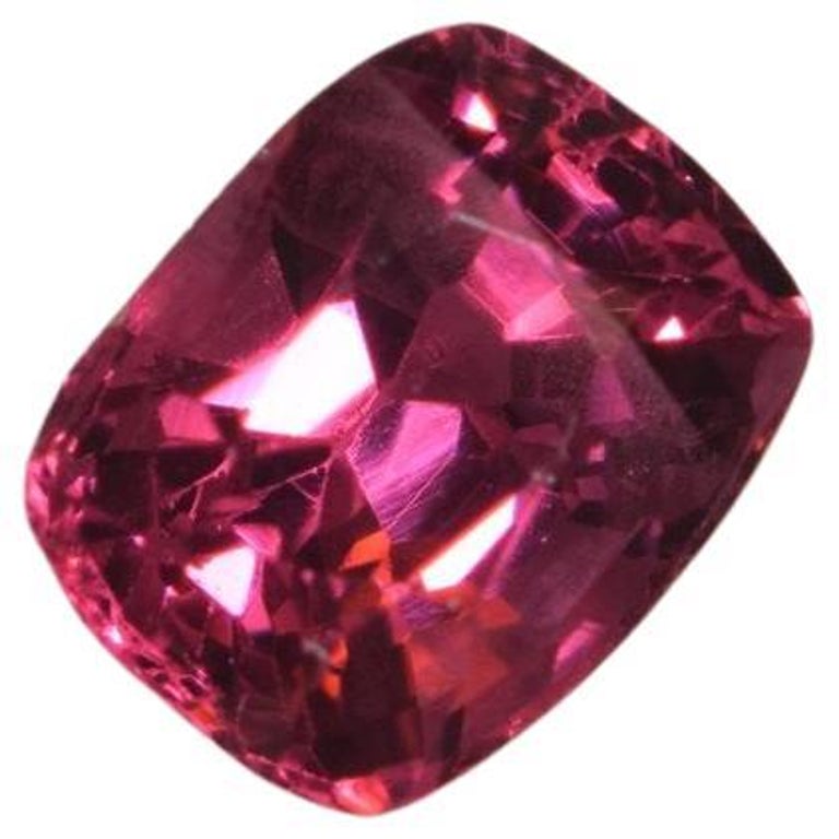 1.08ct Natural Purple Spinel Precious Loose Gemstone, Customisable Ring ...