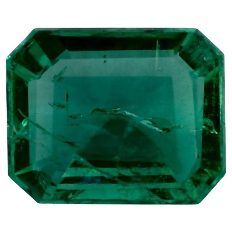 1.08 Cts Emerald Octagon Cut Loose Gemstone For Sale at 1stDibs