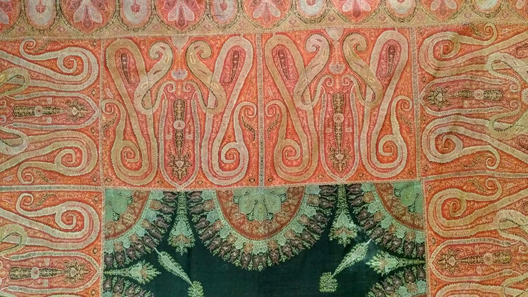 1093, 19th Century Cashmere Shawl For Sale at 1stDibs
