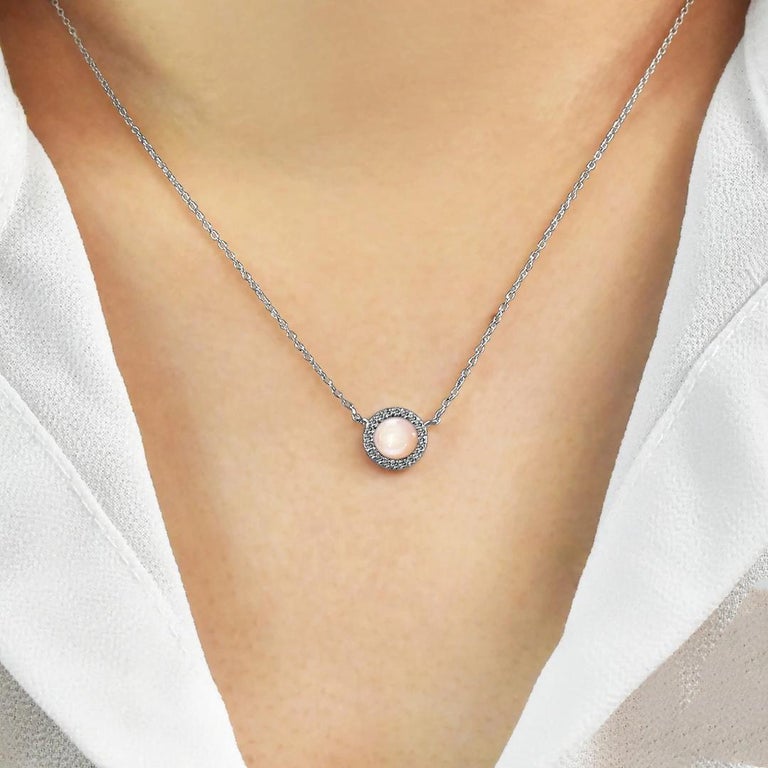 10k Gold Gemstone Circle Necklace Gemstone Options For Sale at 1stDibs