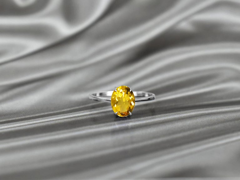 Customizable 10k Gold Oval Gemstone 9x7 mm Oval Cut Gemstone Ring ...