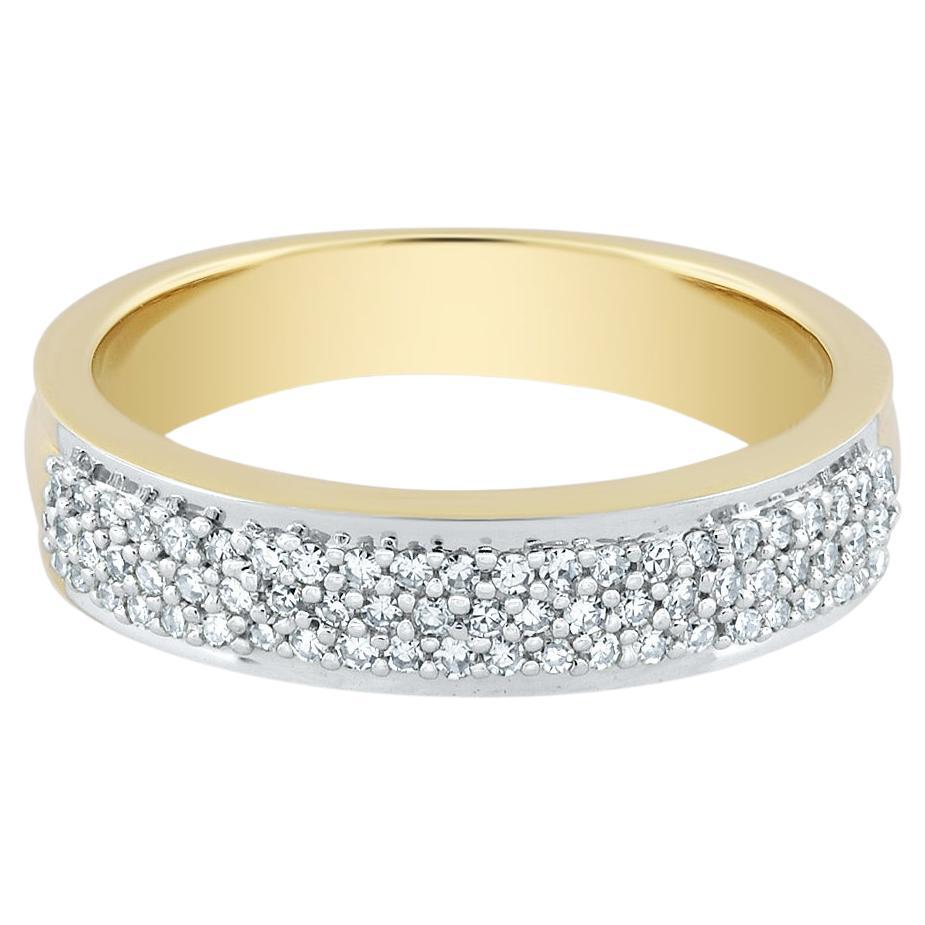 Wide Diamond Wedding Band at 1stDibs | wide diamond wedding bands