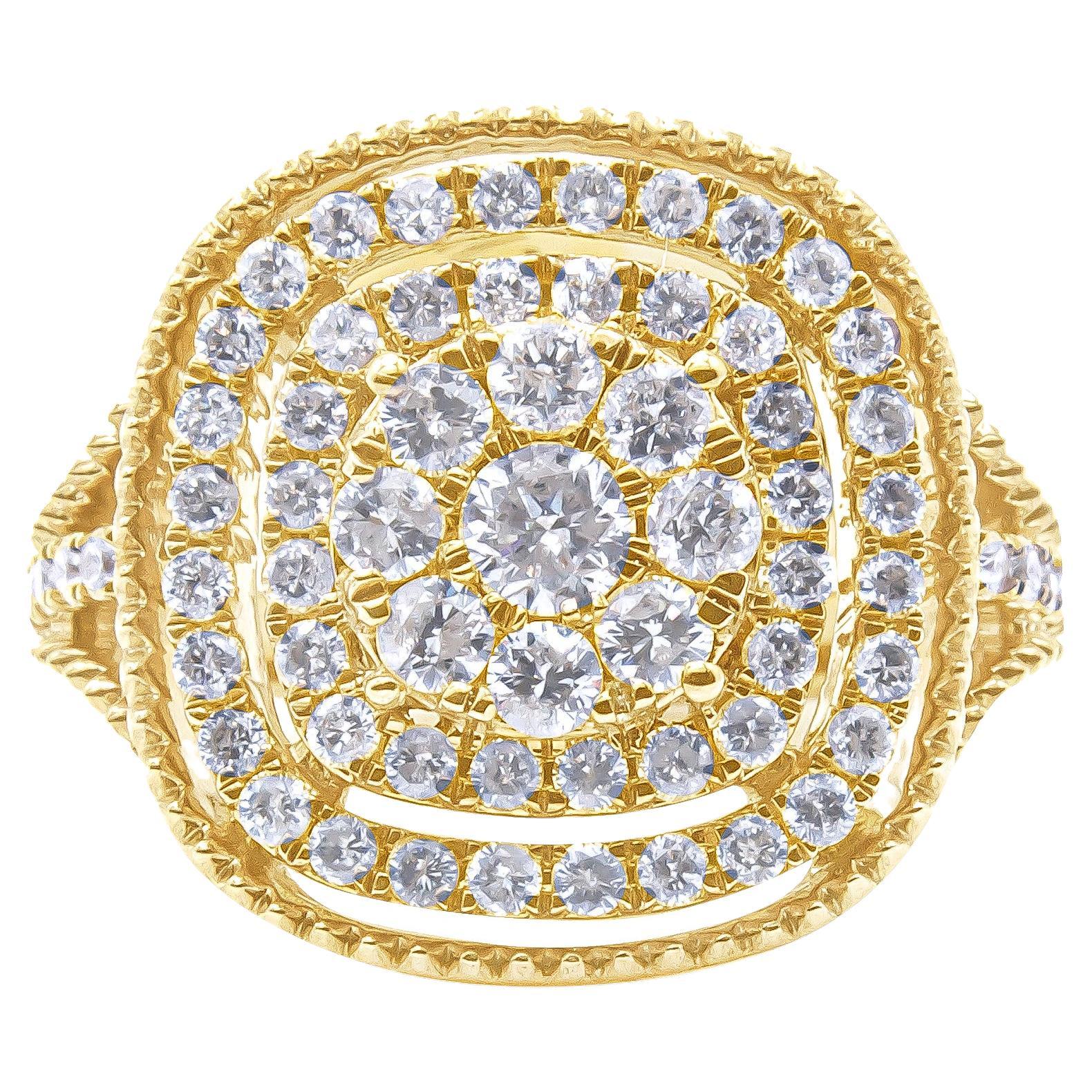 10K Yellow Gold Plated .925 Sterling Silver 1 1/4 Carat Diamond ... 10K Yellow Gold Plated .925 Sterling Silver 1 1/4 Carat Diamond ...