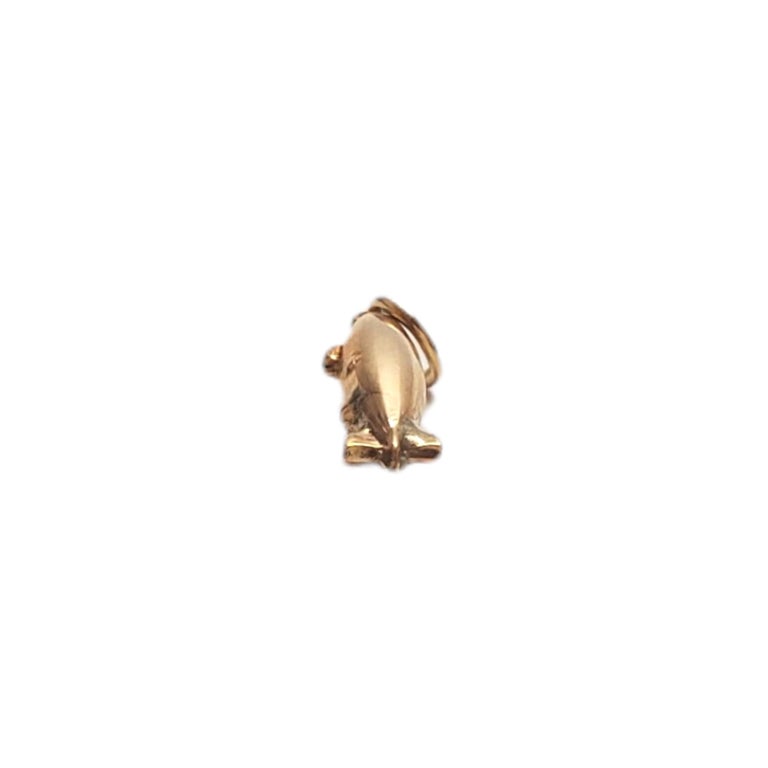 10K Yellow Gold Zeppelin Airship Charm For Sale at 1stDibs