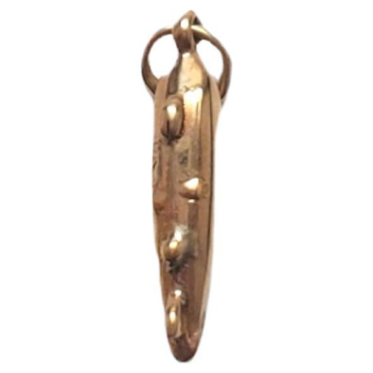 10K Yellow Gold Zeppelin Airship Charm For Sale at 1stDibs