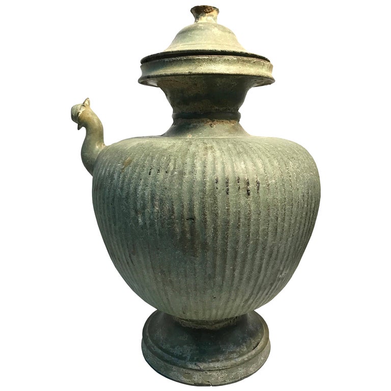 10th Century, Rare Bronze Ewer, Baphuon Style, Angkor Period, Art of ...