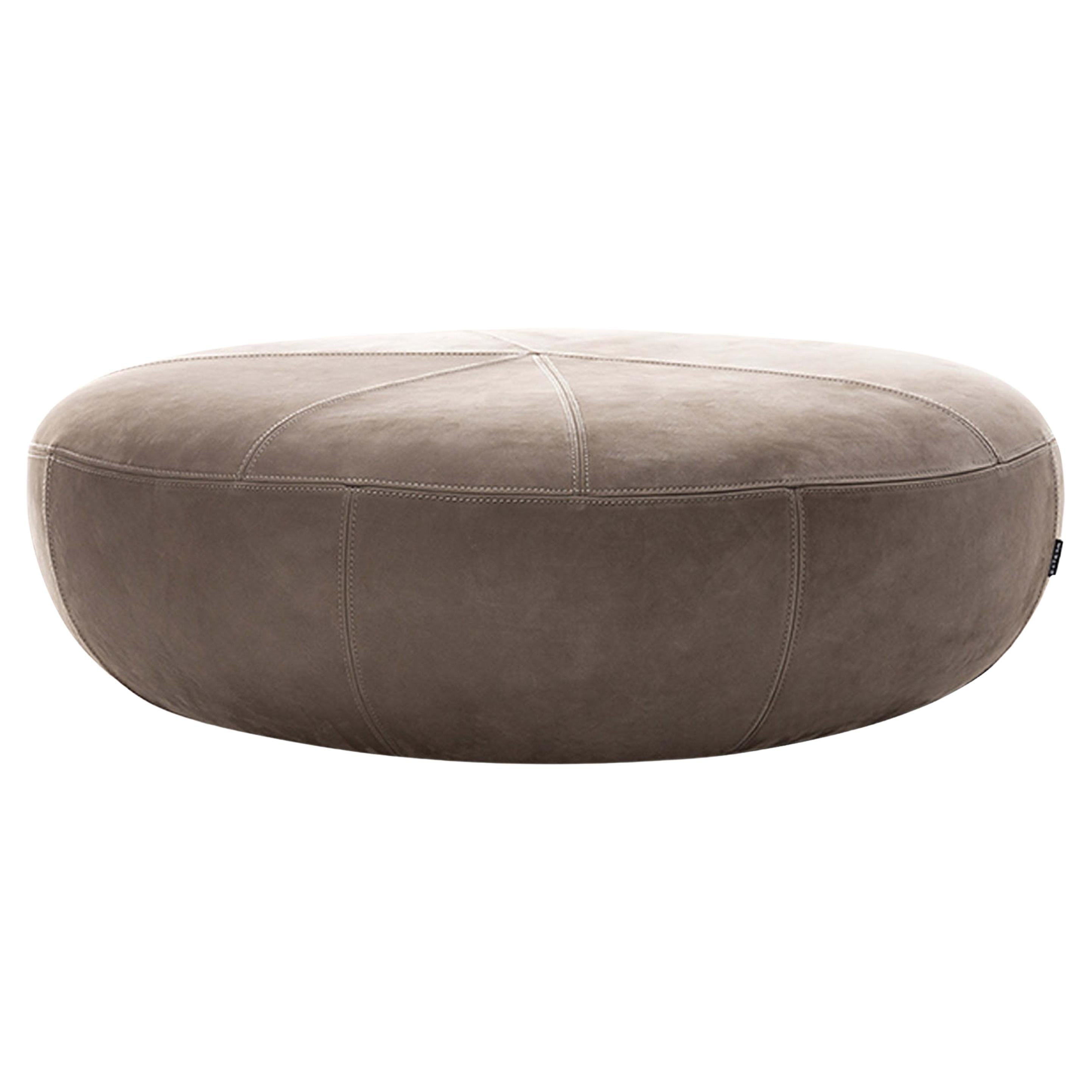 10TH Clove Large Gray Pouf by Massimo Castagna For Sale at 1stDibs