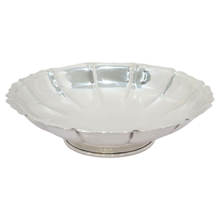 Sterling Silver Watson Co Antique Flower-Shaped "Irish" Pattern Serving ...