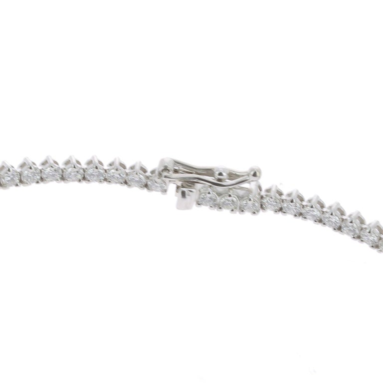 11.00 Carat GVS 349 Round Diamonds Chain Necklace/Long Necklace/Sautoir ...