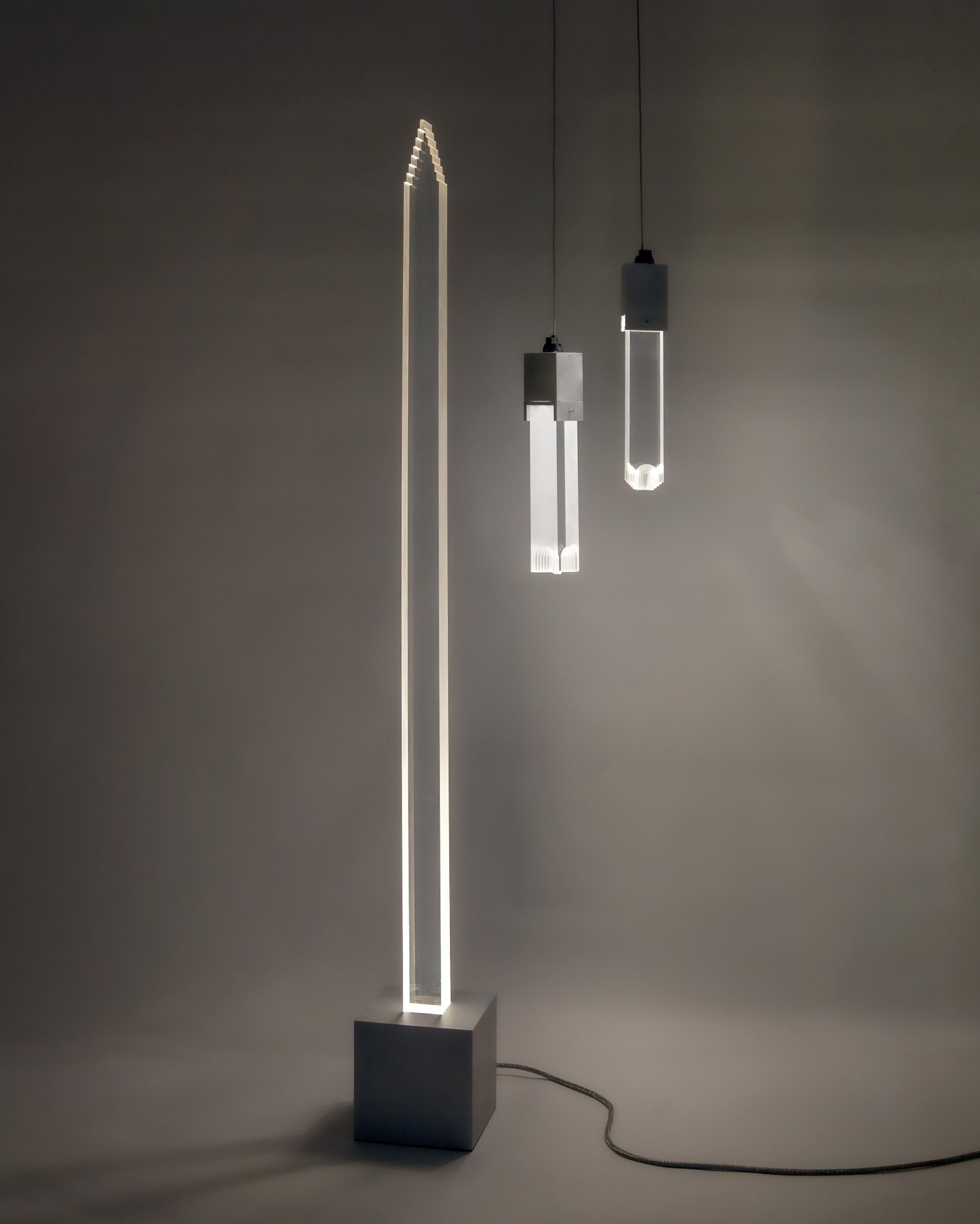 11°14”N Sculptural Pendant by Yonathan Moore, Represented by Tueste ...