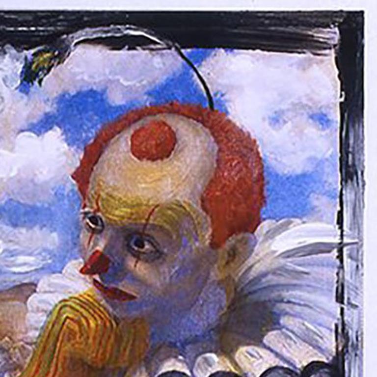 Simone Gad - Male Pinup Painted Clown For Sale at 1stDibs | male pin up