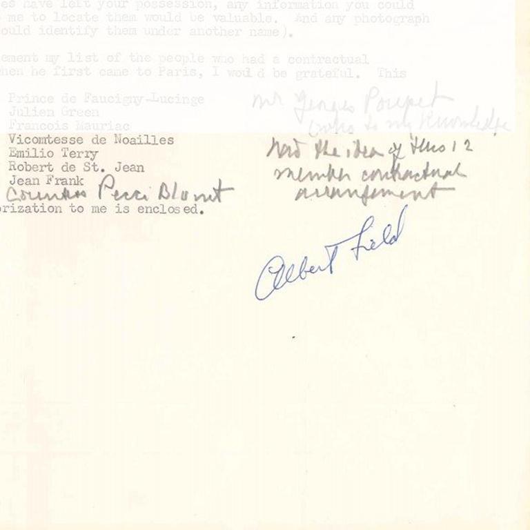 Albert Field - Cataloguing Dalì For Sale at 1stDibs