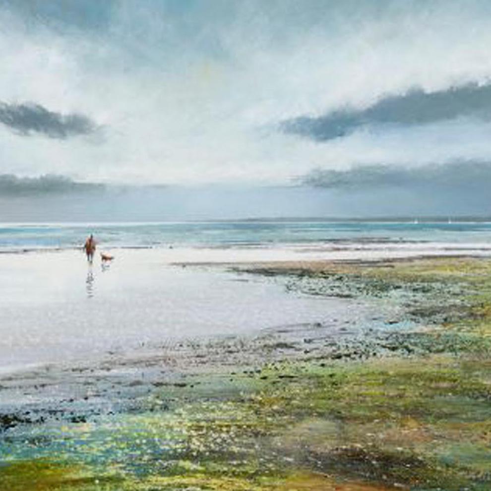 Michael Sanders - A Bracing Walk - Large Canvas Print For Sale at ...