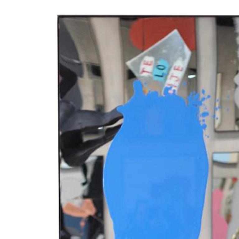 Ray Smith - Blue Mirror For Sale at 1stDibs