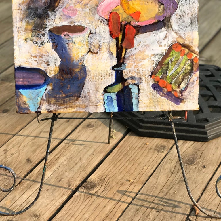 James Hartman - Table with Flowers For Sale at 1stDibs