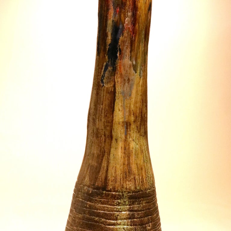 Mark Wade - Abstract Primitive Sculpture Art - Large Ceramic Pottery ...