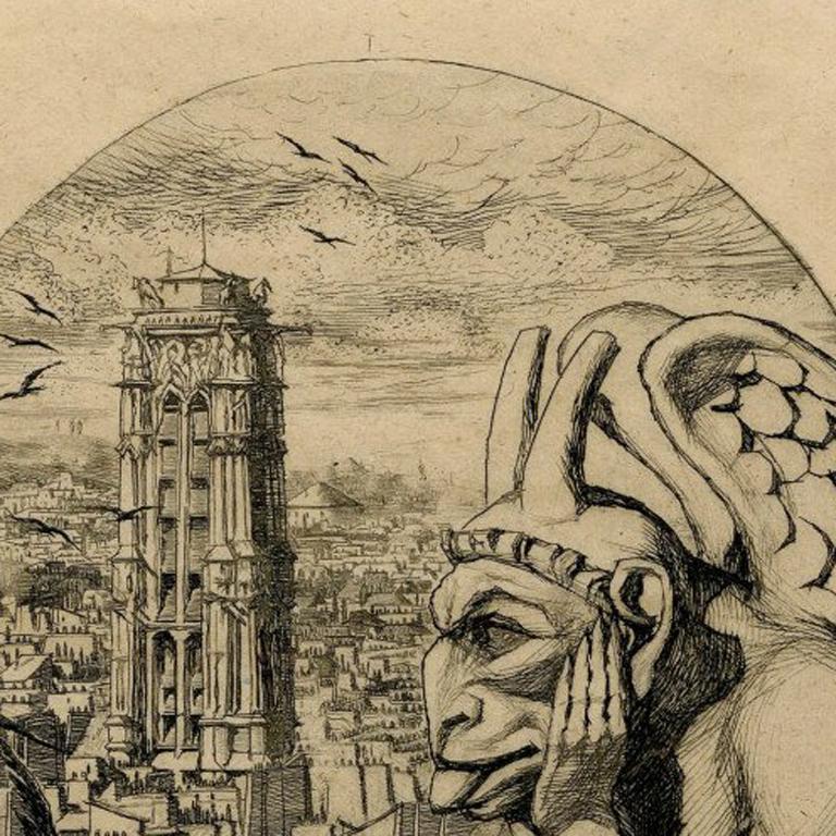 Charles Meryon - Le Stryge at 1stDibs | le stryge charles meryon