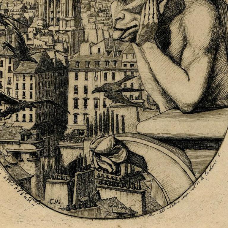 Charles Meryon - Le Stryge at 1stDibs | le stryge charles meryon