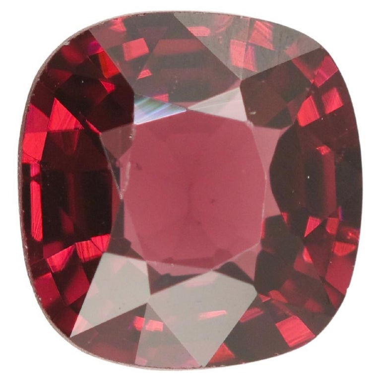 1.14 Carat Natural Red Spinel Loose Gemstone, Customisable Ring For ...