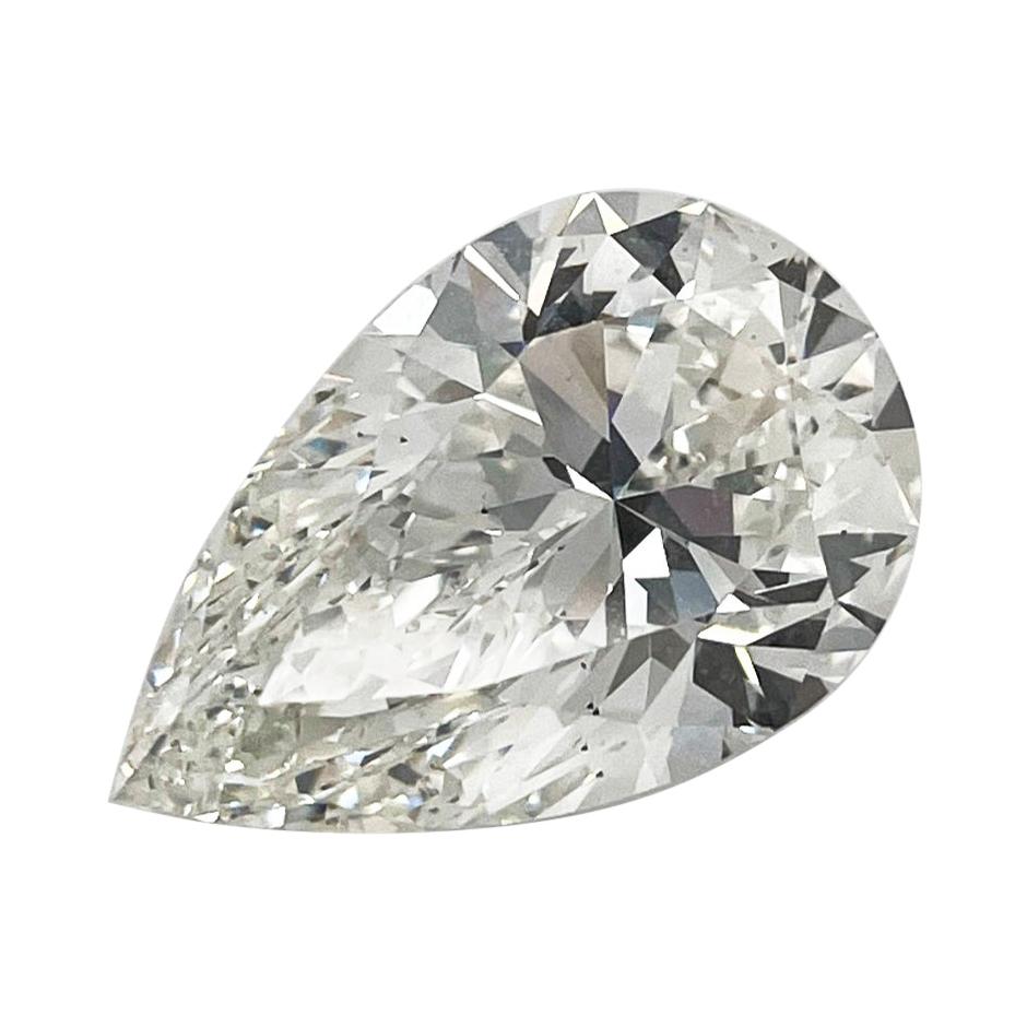 GIA Certified 0.59 Carat Pear Shape Natural Fancy Purple Pink Diamond ...