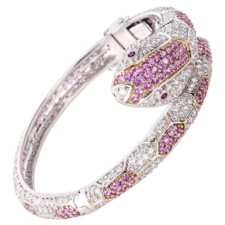 Gold Snake Bangle Bracelet at 1stDibs | 14k gold snake bangle bracelet ...