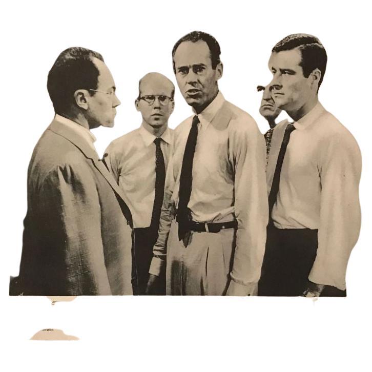 12 Angry Men, Unframed Poster, 1957, #6 of a Set of 8 For Sale at 1stDibs