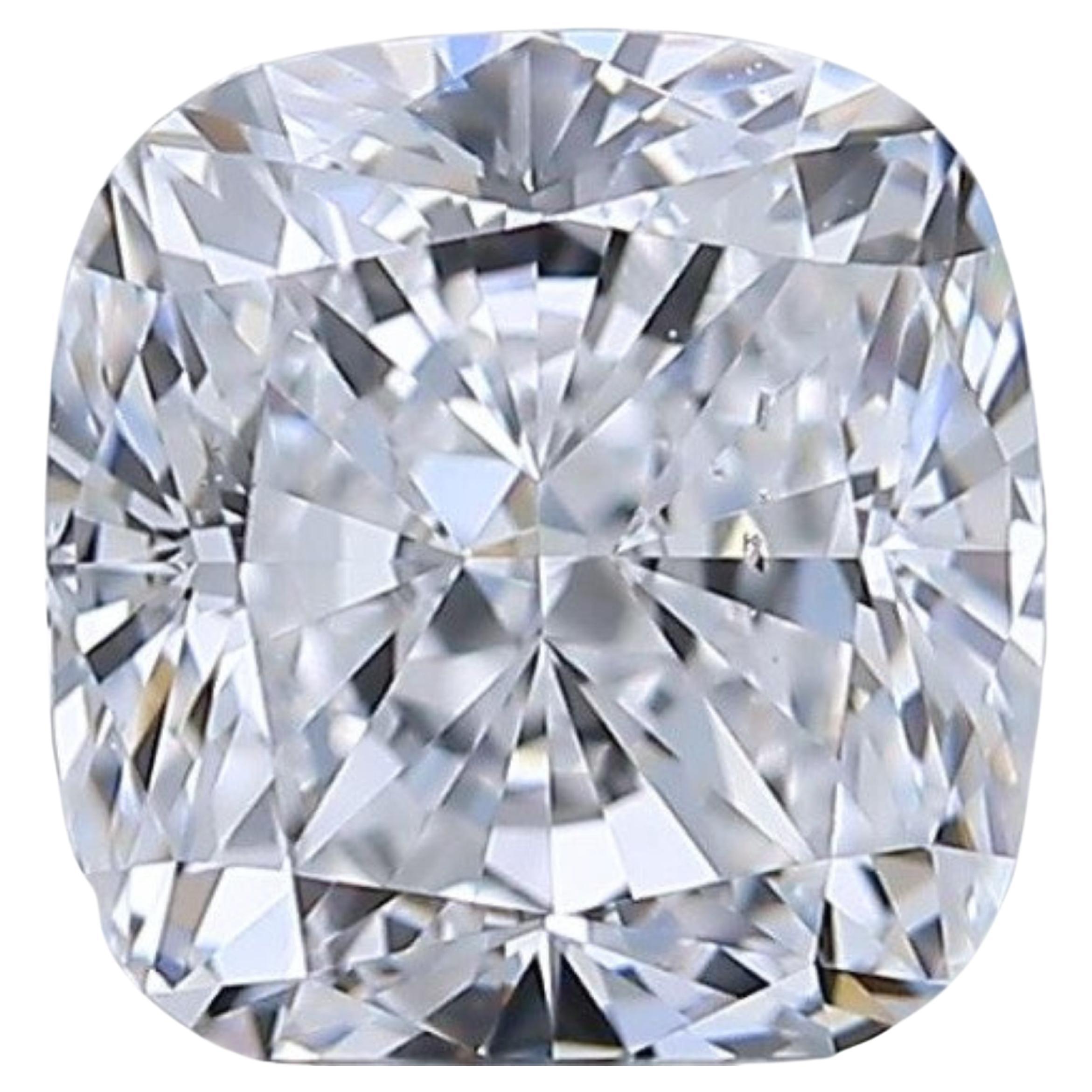 2.01 Carat Square Cushion Modified Brilliant Cut Natural Diamond For ...