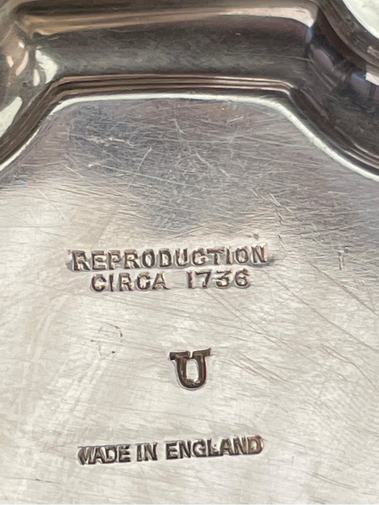 Elizabeth II Sterling Silver Salver, Barker Ellis Silver Co, 1967 For ...