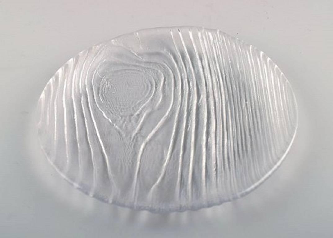 12 Finnish Art Glass Plates, 1960s, Finnish Design at 1stDibs