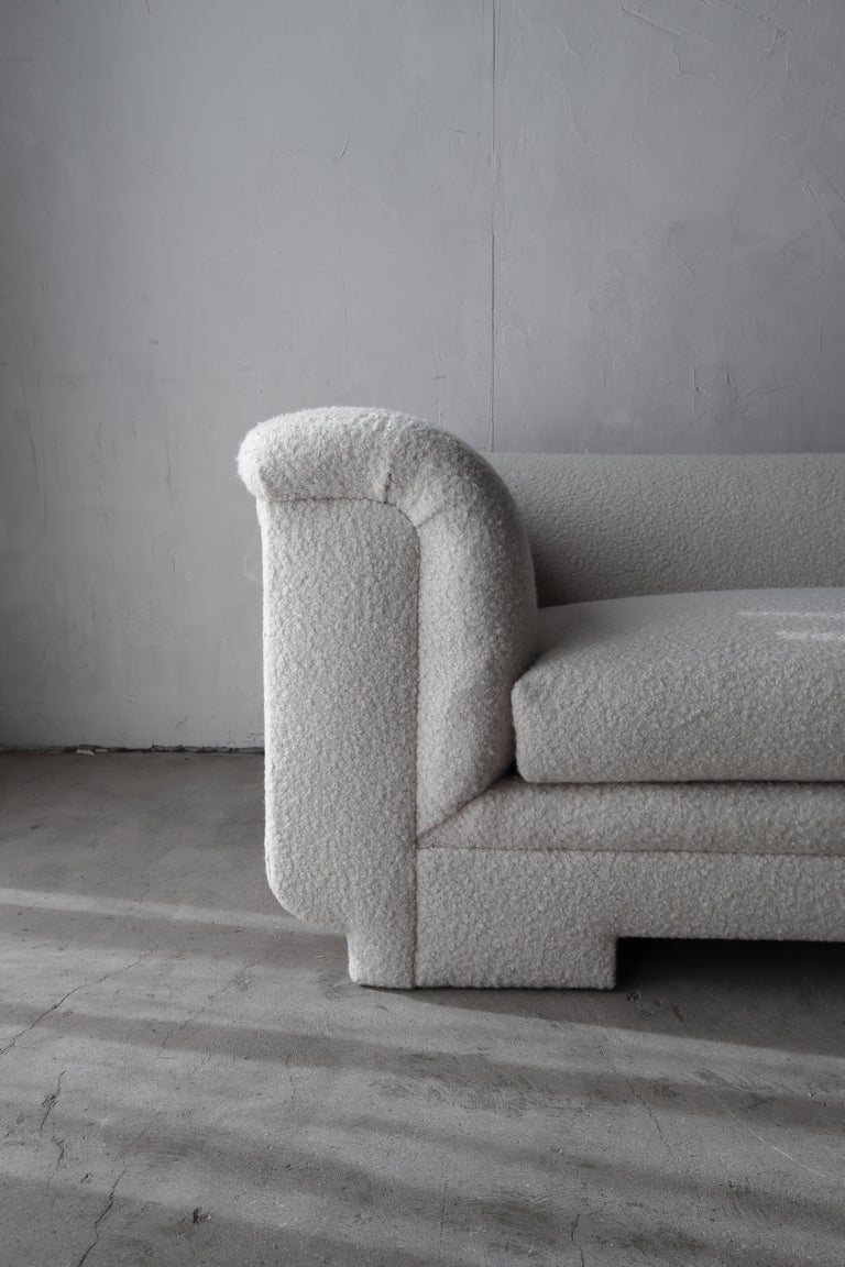 12 Foot 2-Piece Postmodern Sofa in Boucle For Sale at 1stDibs | 12 foot ...