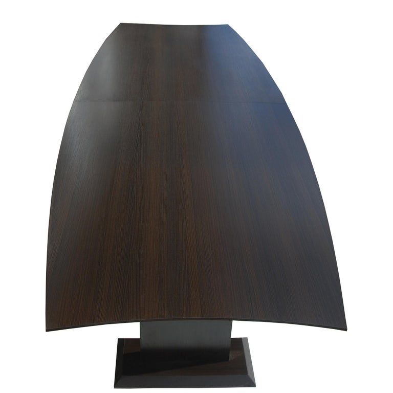 12ft Boat Shaped Dining Table at 1stDibs