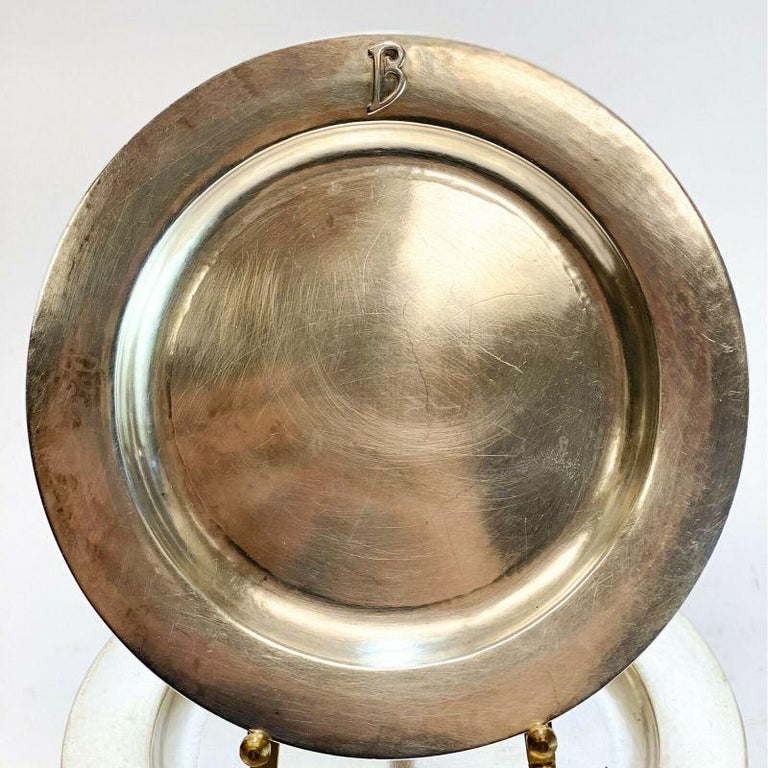 12 Kalo Shop Sterling Silver Hand Wrought Bread and Butter Plates #BB1L ...